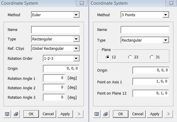 Coordinate System