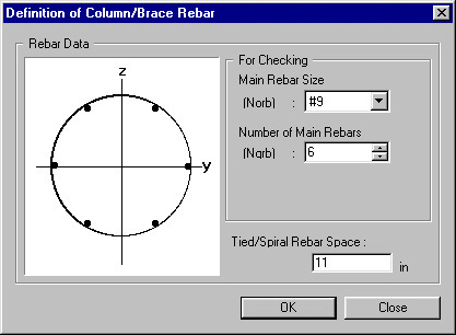 Modify Brace Section Data