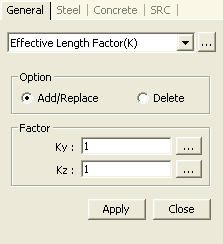 Effective Length Factor (K)