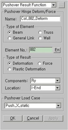 12 Pushover Result Function