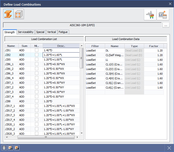 Generate Load Combinations by Loop Condition