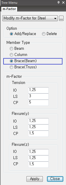 m-Factor for Steel members_MOE2018