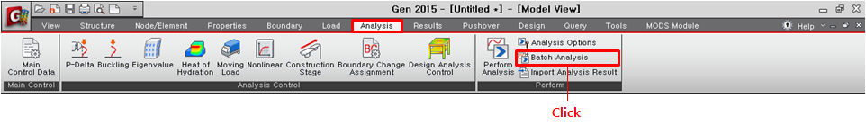 Perform Batch Analysis