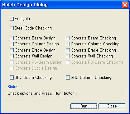 Perform Batch Design