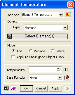 Element Temperature