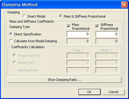 Response Spectrum Load Set