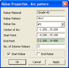 Rebar-Arc Pattern