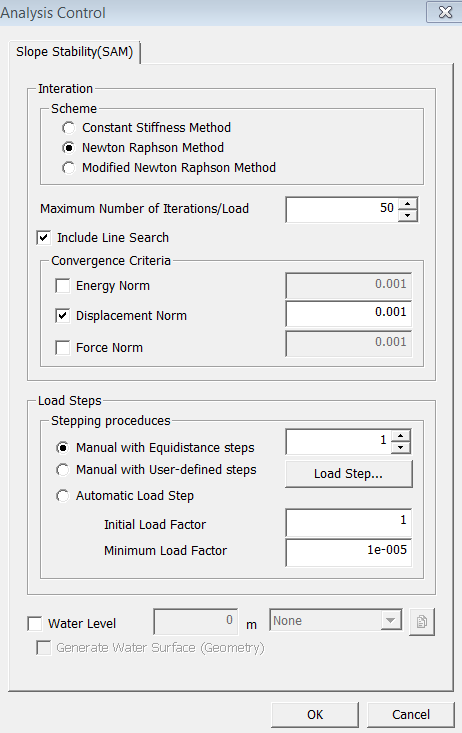 Slope Stability (SRM/SAM)