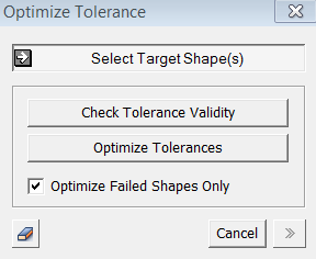 Optimize Tolerance