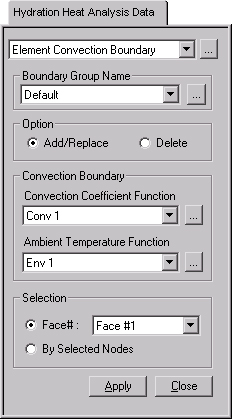 Element Convection Boundary