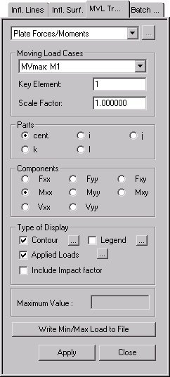 Plate Forces,Moments