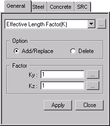 Effective Length Factor (K)