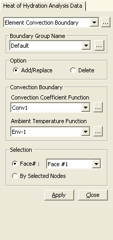 Element Convection Boundary