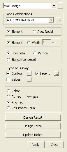 Wall Flexural Design