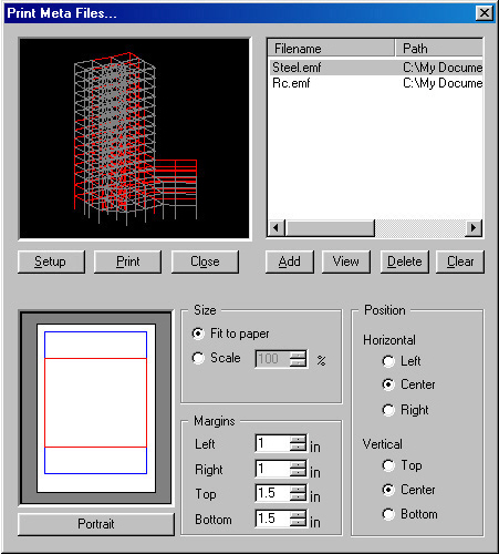 Print Meta Files