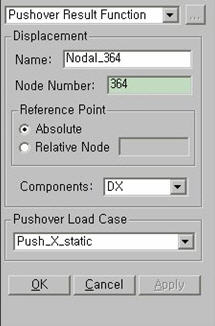 12 Pushover Result Function