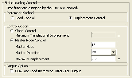 Time History Load Cases
