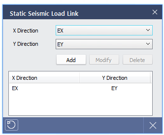 Static Seismic Load Link