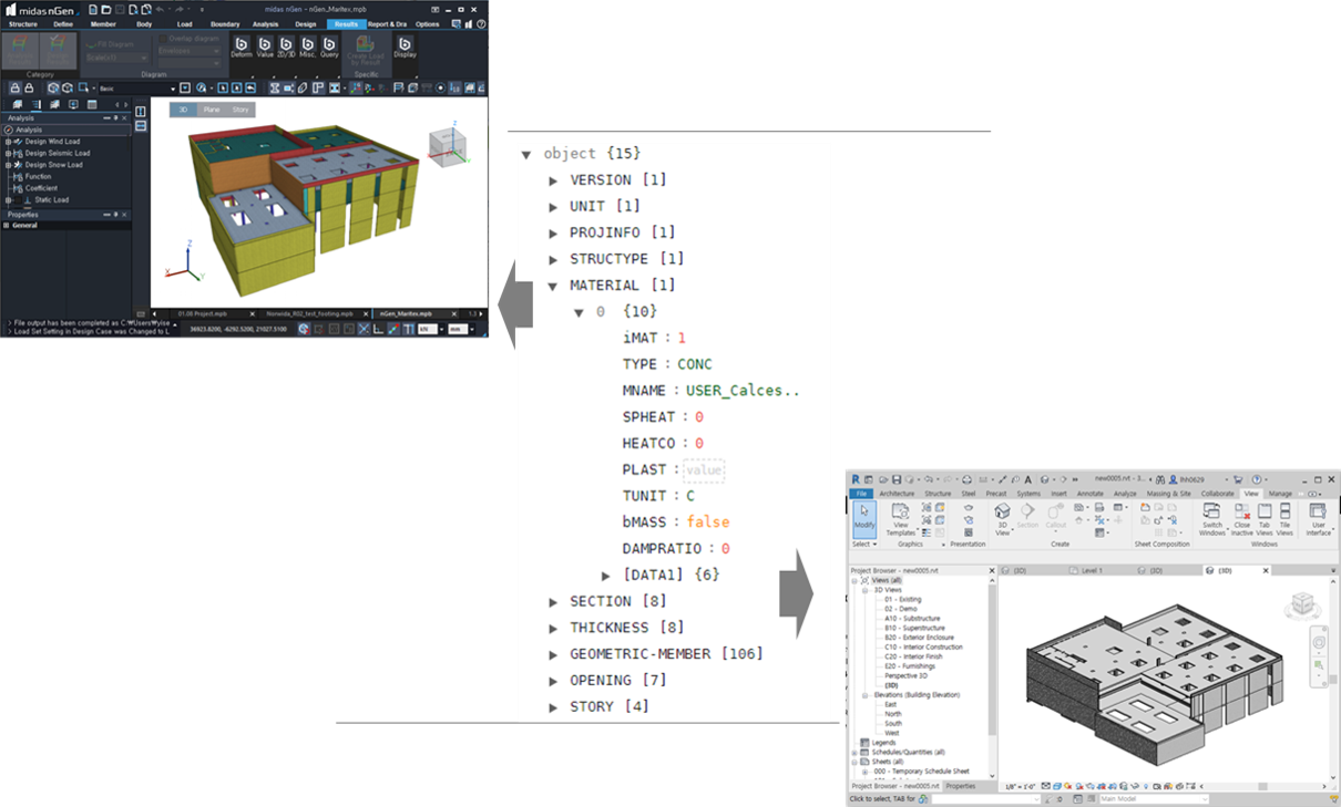 Autodesk Revit JSON file1