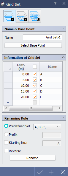 Define Grid Set