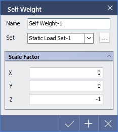 Self Weight