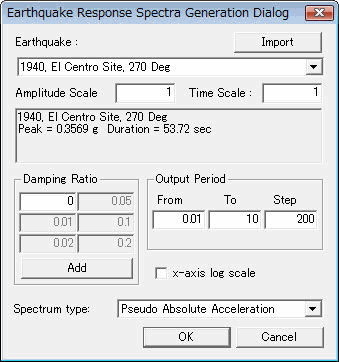地震波形データ生成