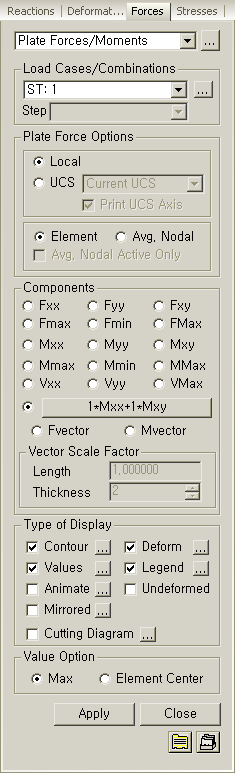 Plate Forces-Moments