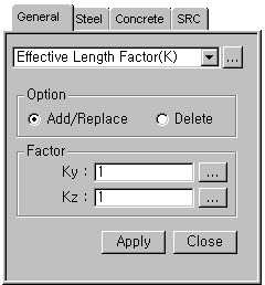 Effective Length Factor(K)
