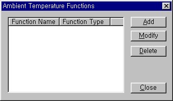 Ambient Temperature Functions