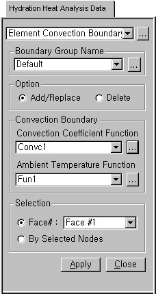 Element Convection Boundary