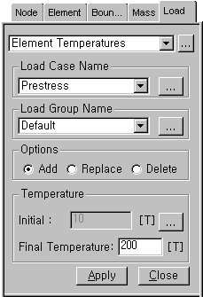 Element Temperature