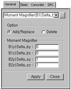 Moment Magnifier(B1/Delta_b,B2/Delta_s)
