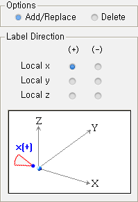 Define Constraint Label Direction