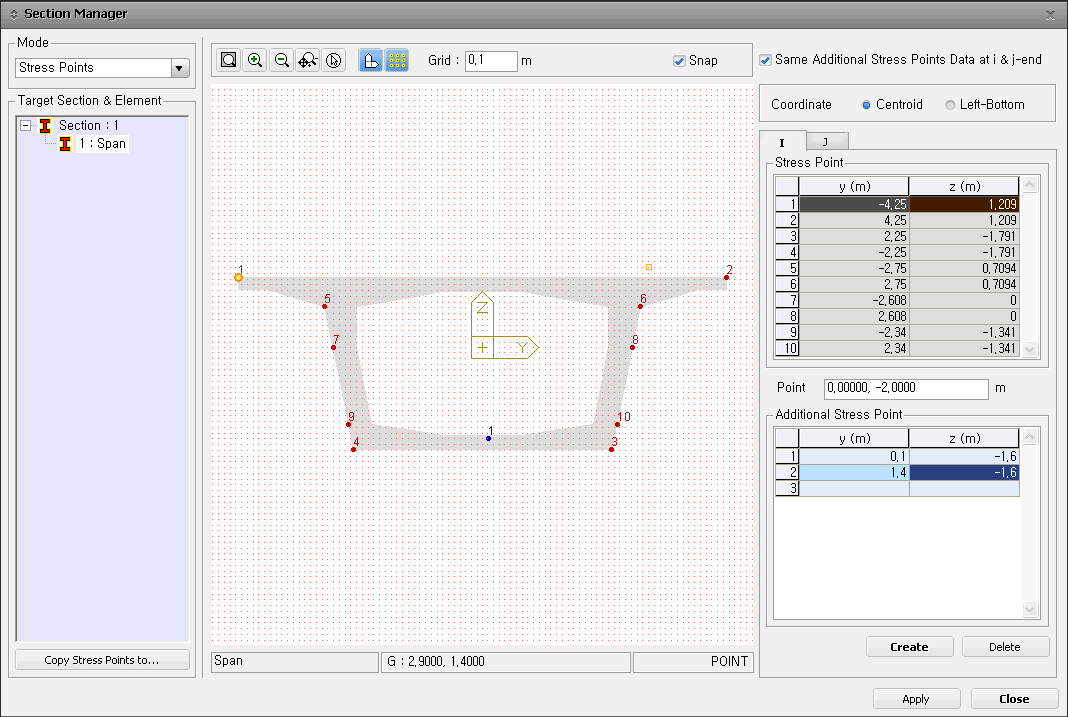 Beam Detail Analysis