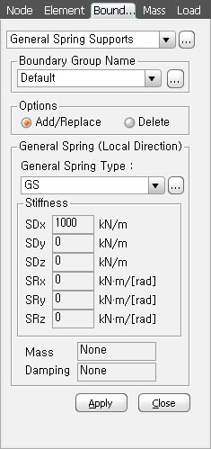 General Spring Supports