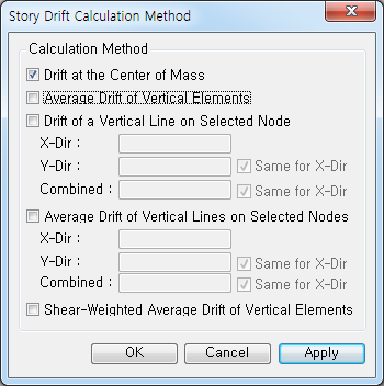 Story Drift Ratio Performance_1st Eval.