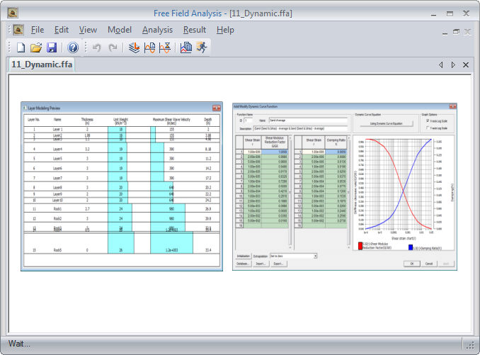 Ground Response Analysis