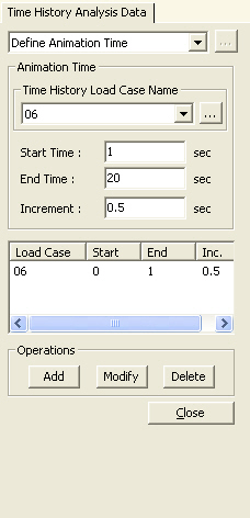 Define Animation Time