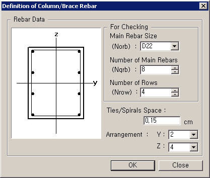 Modify Column Section Data