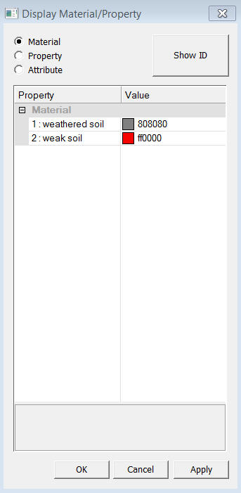 Display Material/Property
