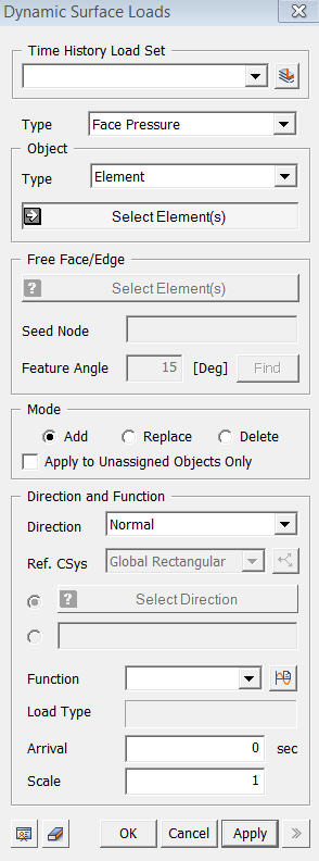 Dynamic Surface Load